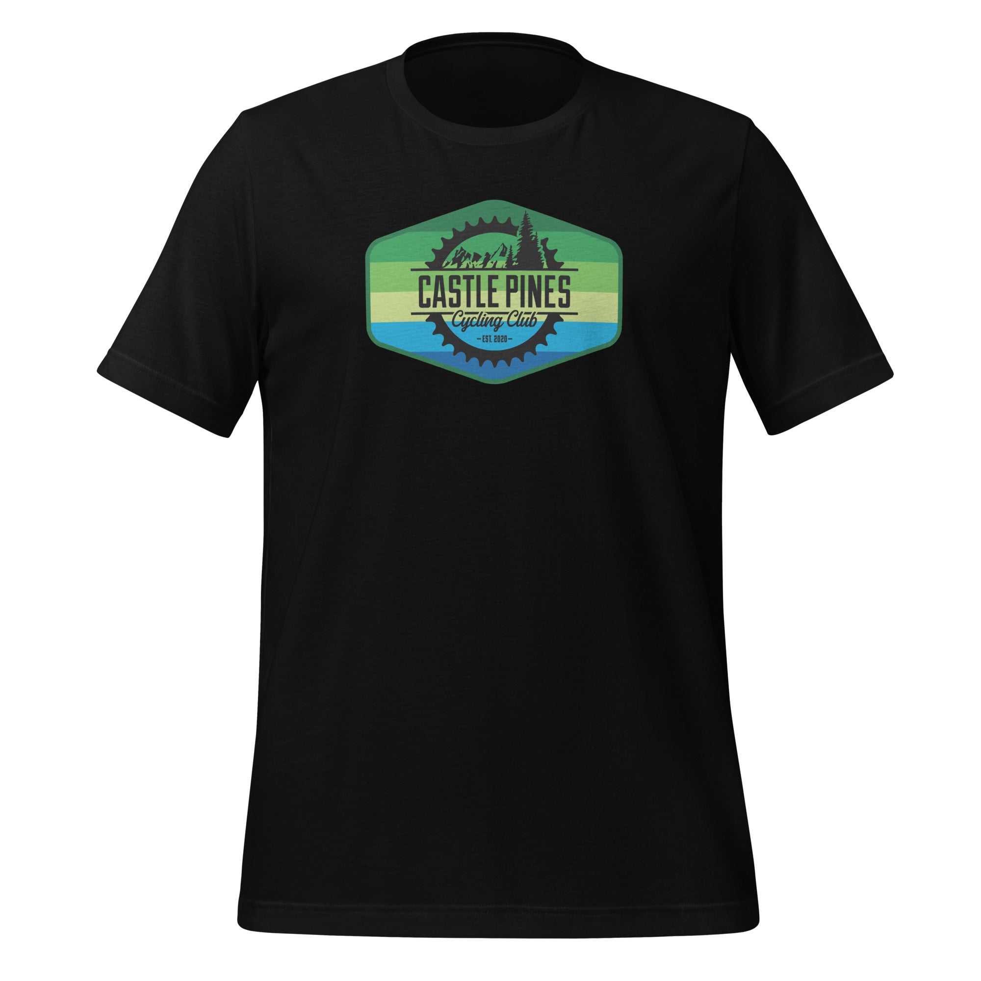CPCC - Unisex Bella + Canvas Black T-shirt w/Vertical Neck Imprint. Si ...